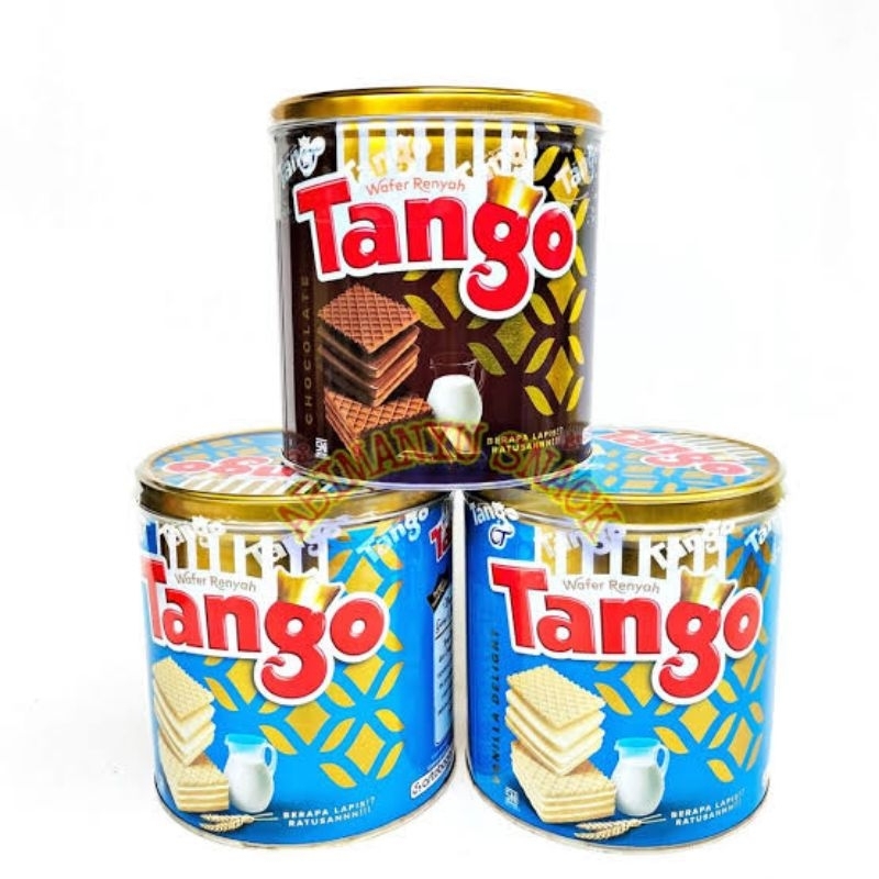 Jual wafer tango kaleng 240gr | Shopee Indonesia