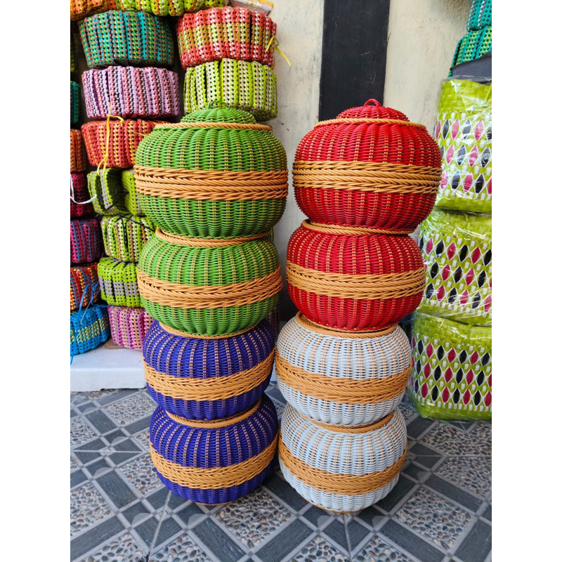 Jual Keben bulat uk 30 cm // keben rotan | Shopee Indonesia