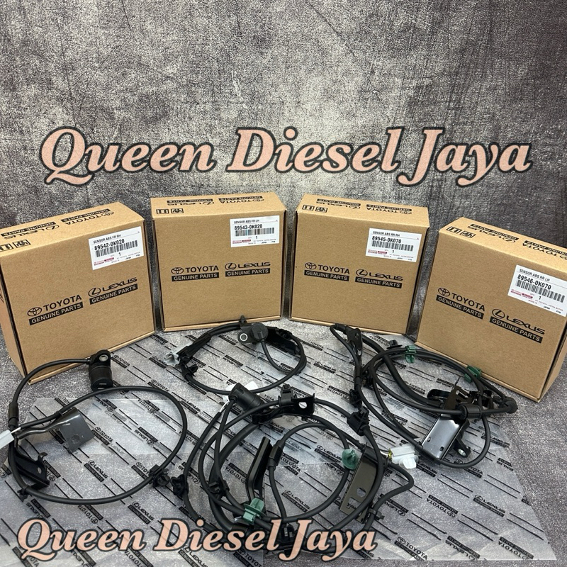 Jual ABS Speed Sensor RR & FRT / Sensor ABS Set Depan & Belakang (kiri ...