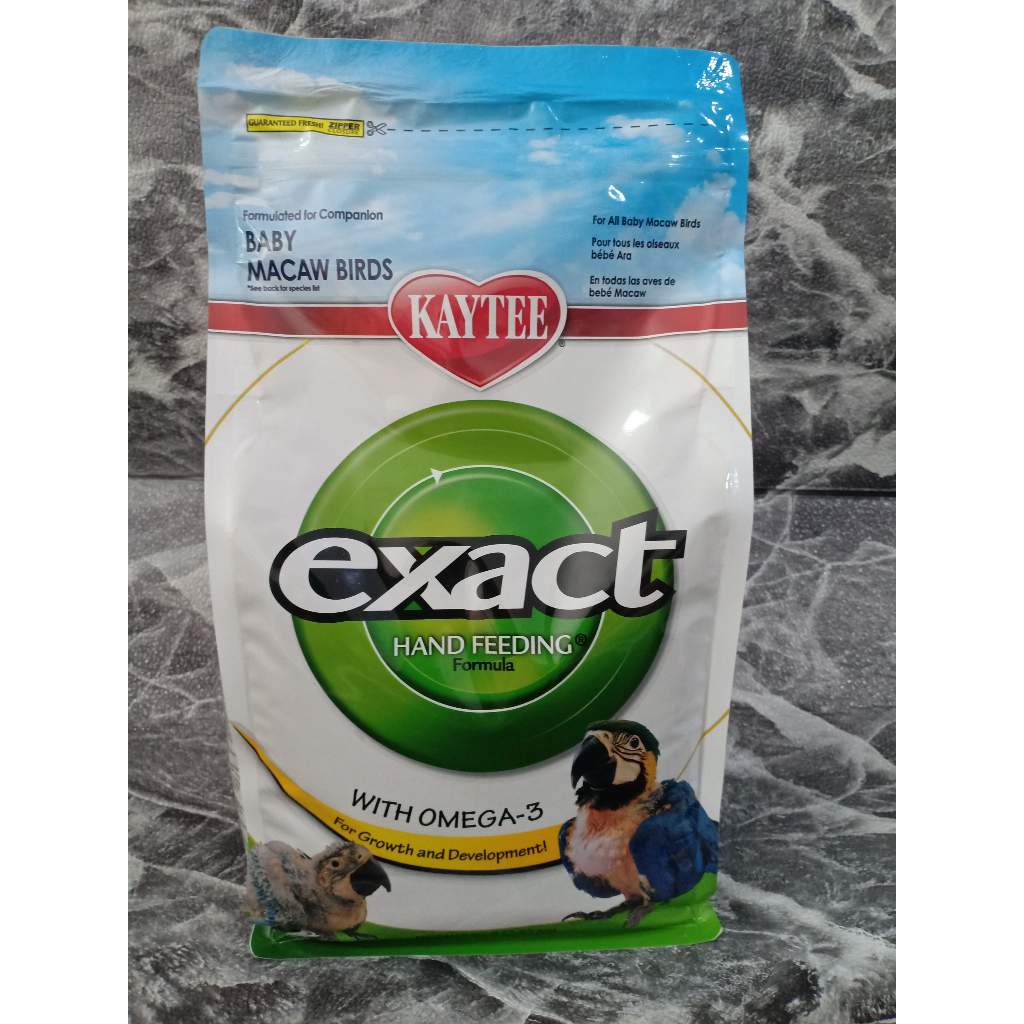 Jual Kaytee Exact Baby Macaw Birds 2.27kg Hand feeding formula | Shopee ...