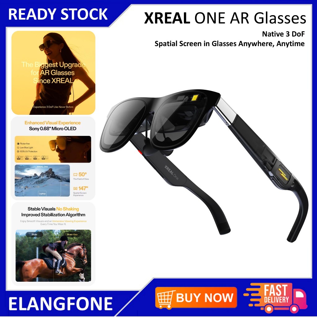 Jual XREAL ONE AR GLASSES SMART PORTABLE GLASSES AUGMENTED REALITY ...