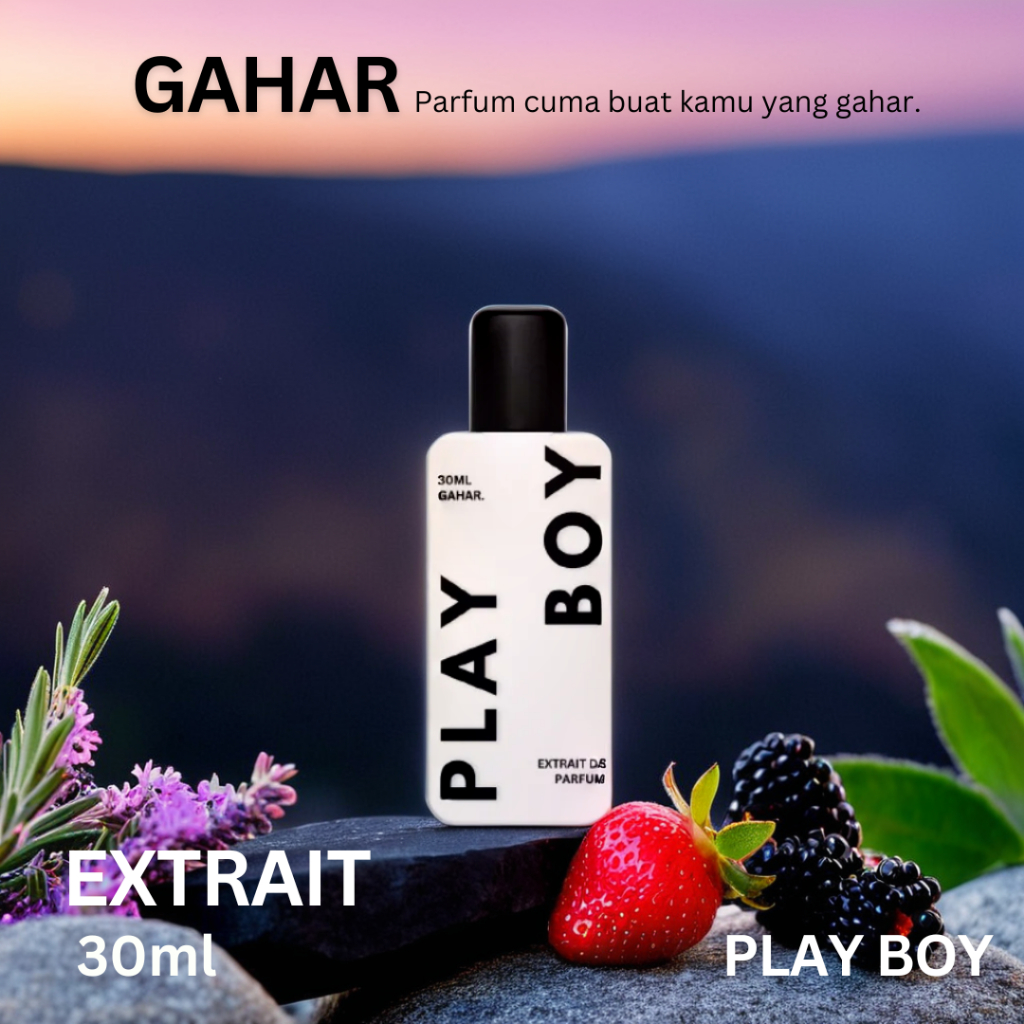Jual GAHAR Perfume - Playboy - Parfum Pria Extrait de Parfum 30ml ...