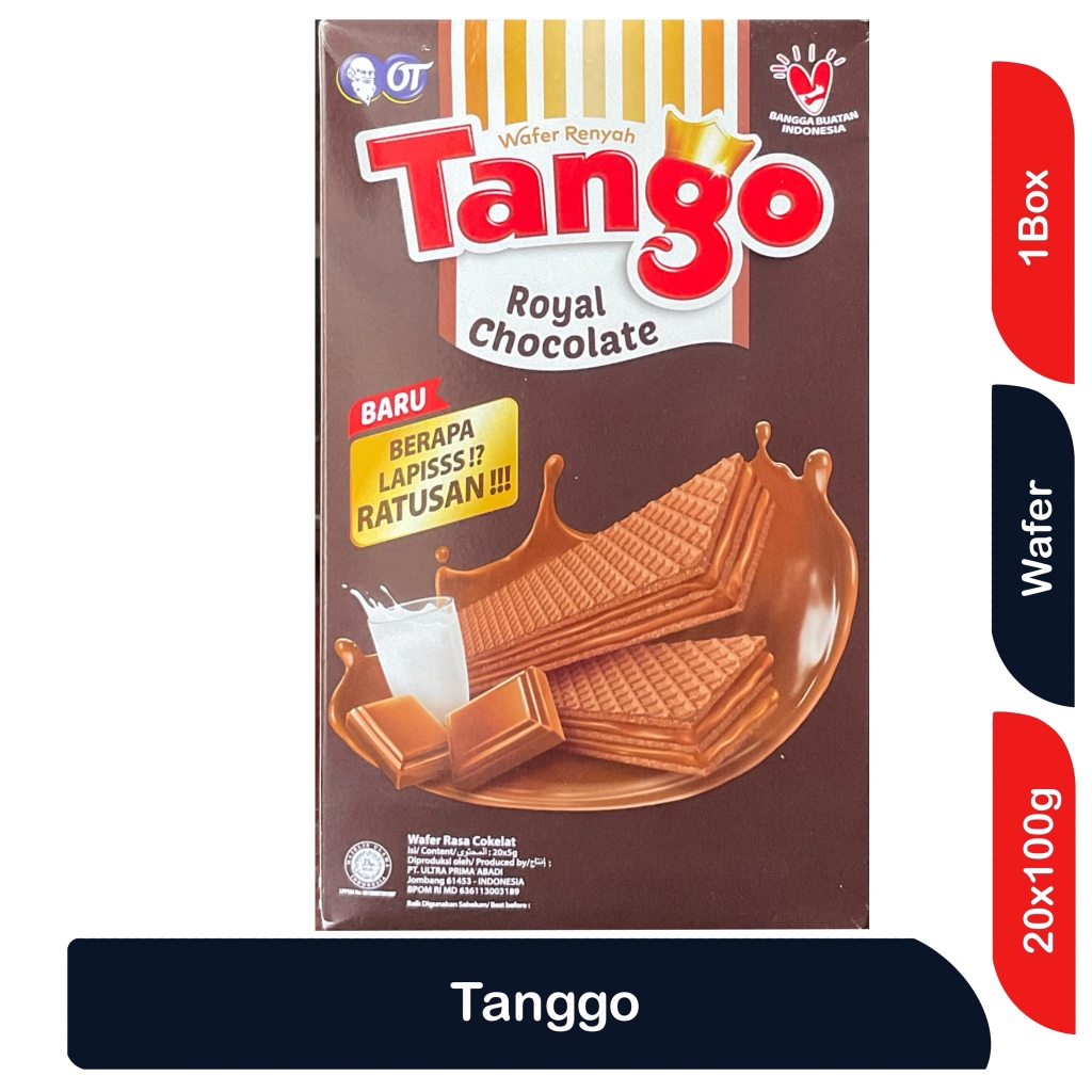Jual Tanggo Royal Chocolate Baru 20x100g | Shopee Indonesia