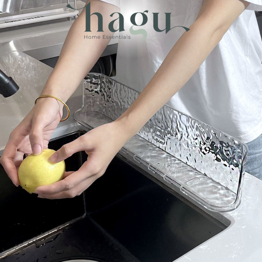 Jual HAGU - KYO Cuci Piring Sponge Divider Sekat Pelindung Cipratan Air ...