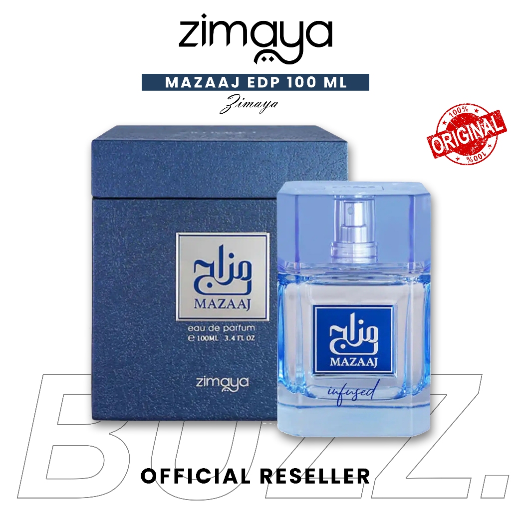 Jual Zimaya Mazaaj Infused EDP 100ml Parfum Unisex Pria/Wanita BEST ...