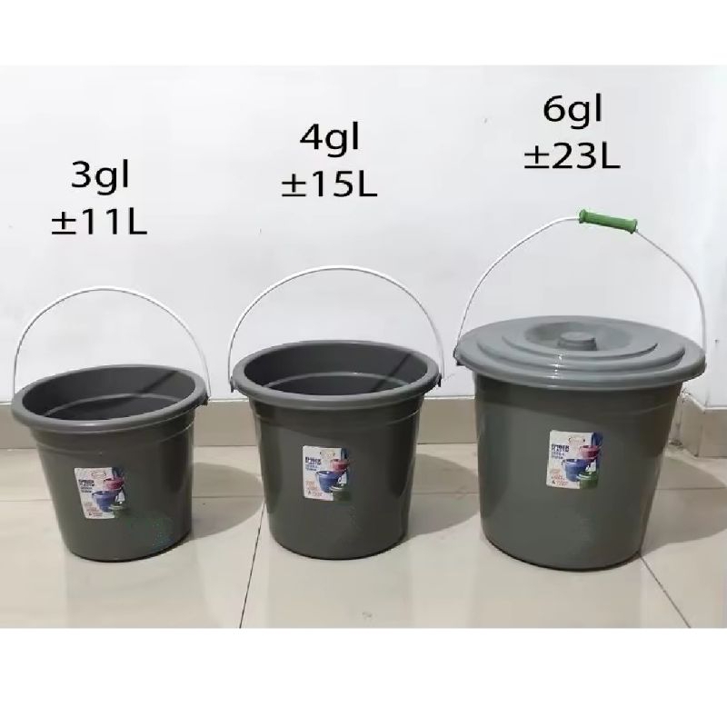 Jual Ember plastik Great 2 Gl, 3 Gl, 4Gl dan 6 Gl / Ember plastik Great ...