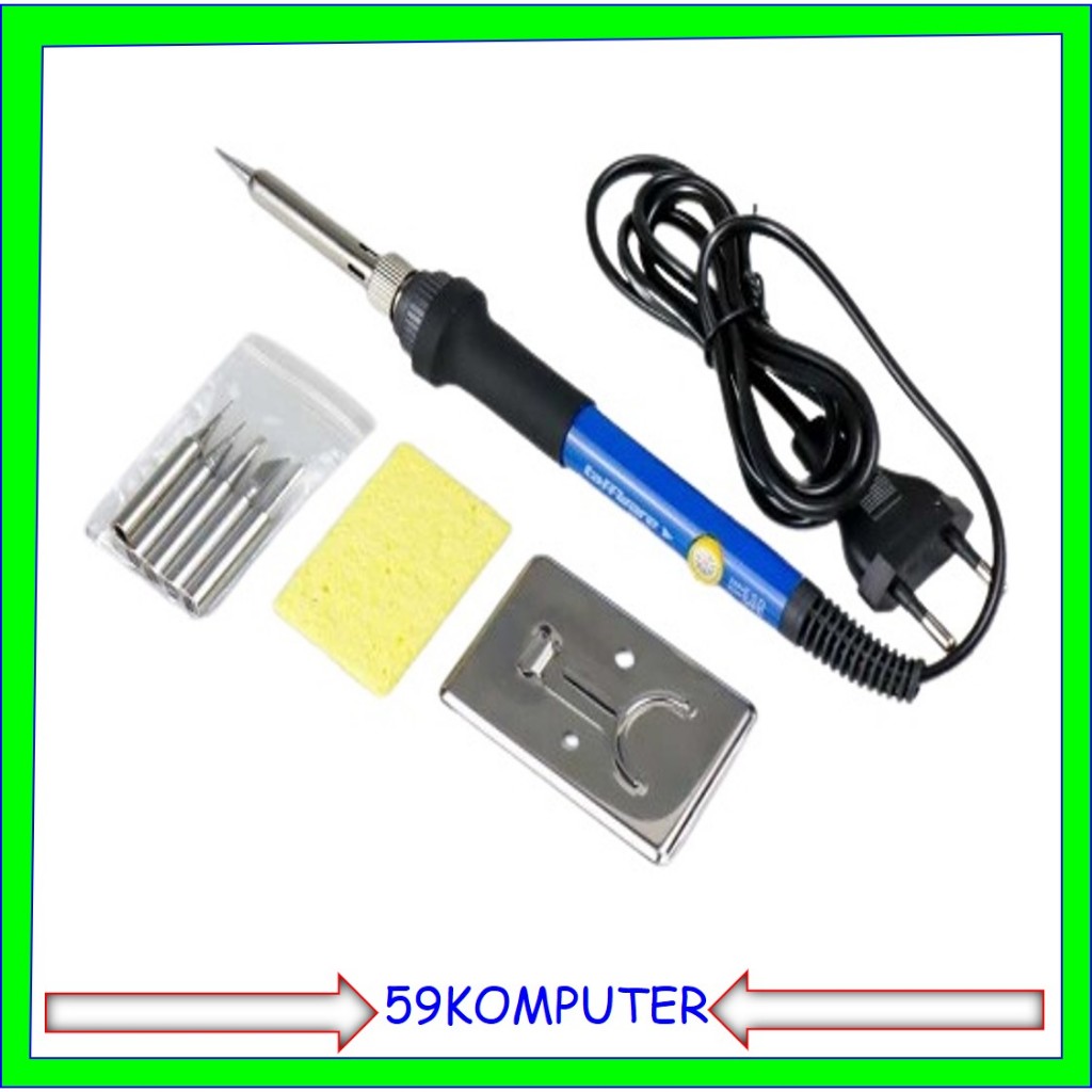 Jual Solder Listrik Set Lengkap 5 In 1 Solder Listrik 60 Watt Solder Listrik Set Lengkap Murah ...