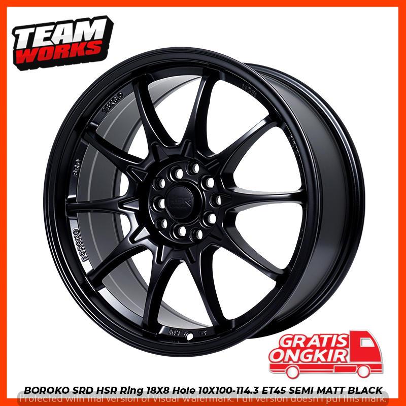 Jual VELG RACING MODEL CE28 BLACK RING 18 HSR BOROKO SRD BLACK MOBIL NEW AVANZA XENIA YARIS ...