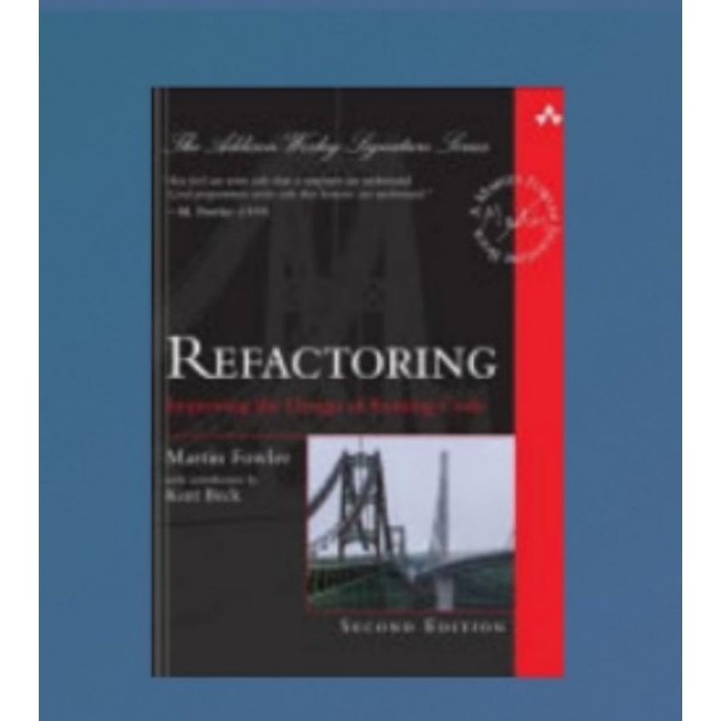 Jual Buku Refactoring Improving the Design of Existing Code | Shopee ...