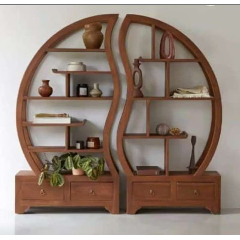 Jual partisi ruang tamu rak hias minimalis partisi penyekat ruang ...