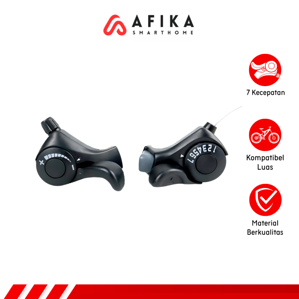 Jual 7 Speed Trigger Shifter Sepeda Gunung 2 PCS Material Plastik dan ...