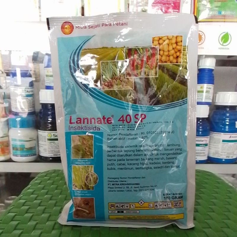 Jual Insektisida LANNATE 40SP 100GR Kemasan baru | Shopee Indonesia