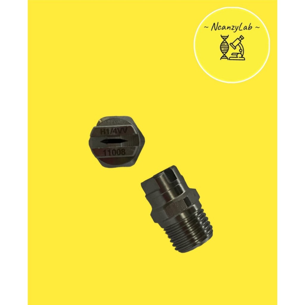 Jual Nozzle Jet Flat Fan Spray V 1/4 Jet Flat Fan Spray Nozzle (11006 ...
