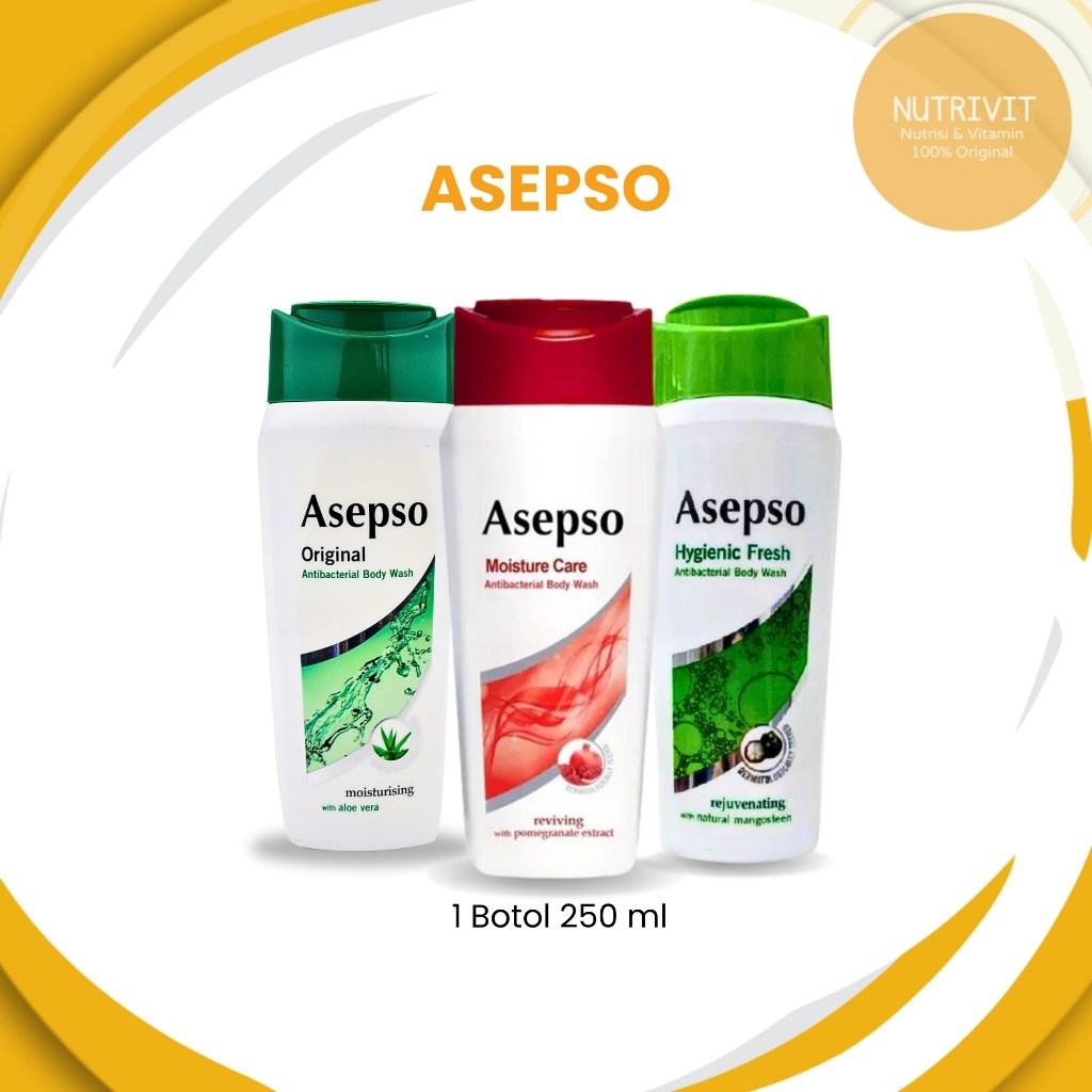 Jual Asepso Body Wash - Sabun Cair Antibacterial | Shopee Indonesia