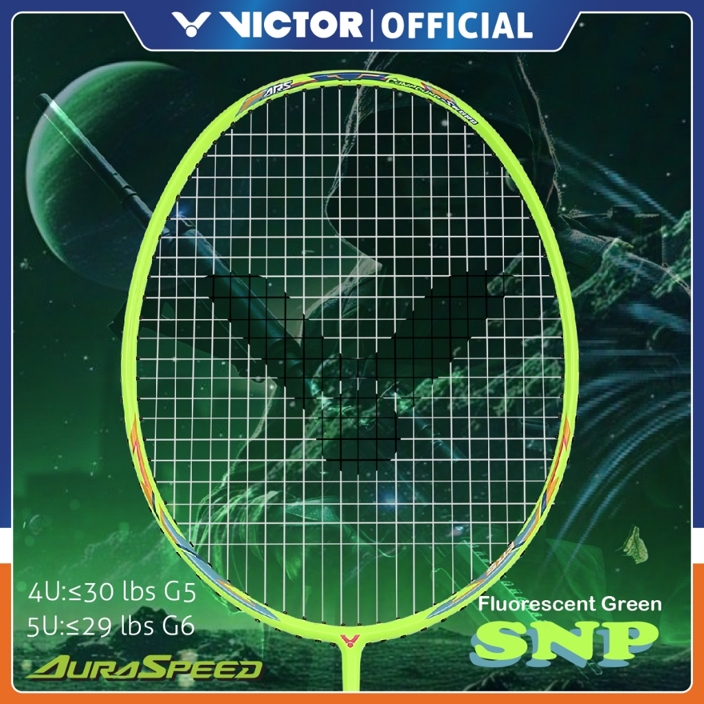 Jual Raket Badminton VICTOR Auraspeed Sniper R / Ars SNP R Fluorescent ...
