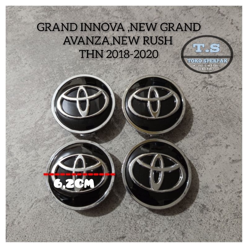 Jual Dop Roda Tutup Velg Toyota Innova Reborn-Grand New Avanza-New Rush ...