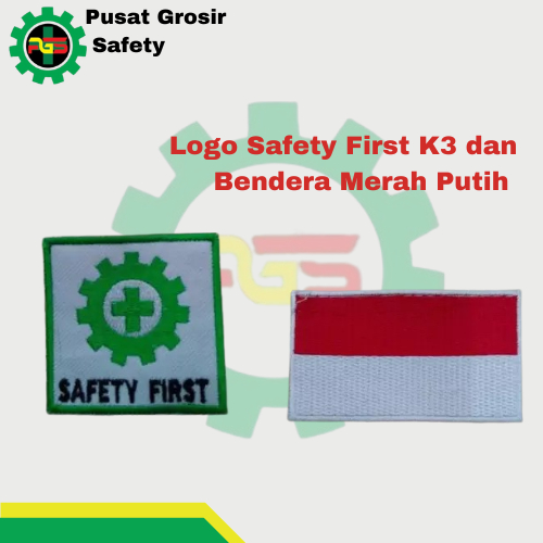 Jual Logo SAFETY FIRST K3 & Bendera Merah Putih | Shopee Indonesia