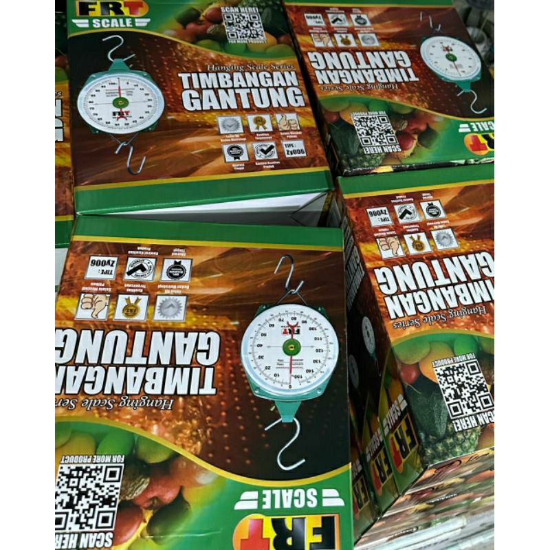 Jual Timbangan Gantung FRT 25kg / 50kg / 100kg /150kg | Shopee Indonesia