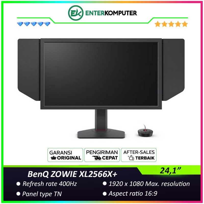 Jual BenQ ZOWIE XL2566X+ 24.1" FHD Fast TN 400Hz DyAc2 Gaming Monitor / Monitor 24 Inch | Shopee ...