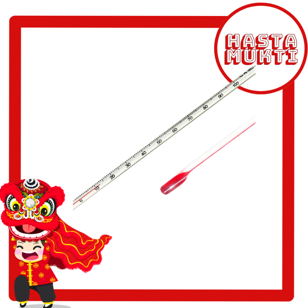 Jual Gea Termometer alkohol / Thermometer Batang Alkohol GEA 1dos isi ...