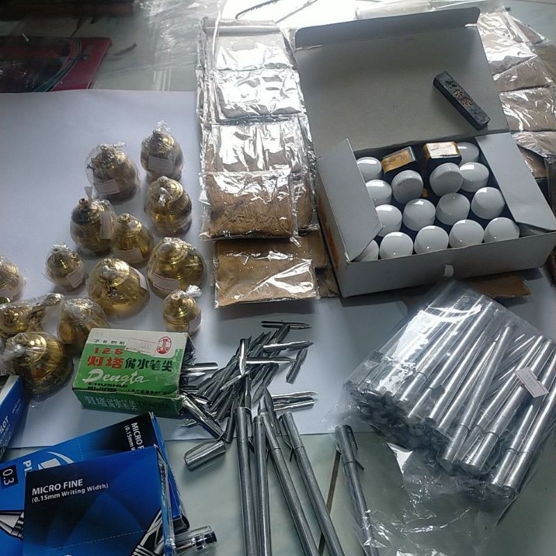 Jual Pen Tutul Satu Paket Bak Mangsi Standar 3 Serat Atau Ares 2 Tinta ...