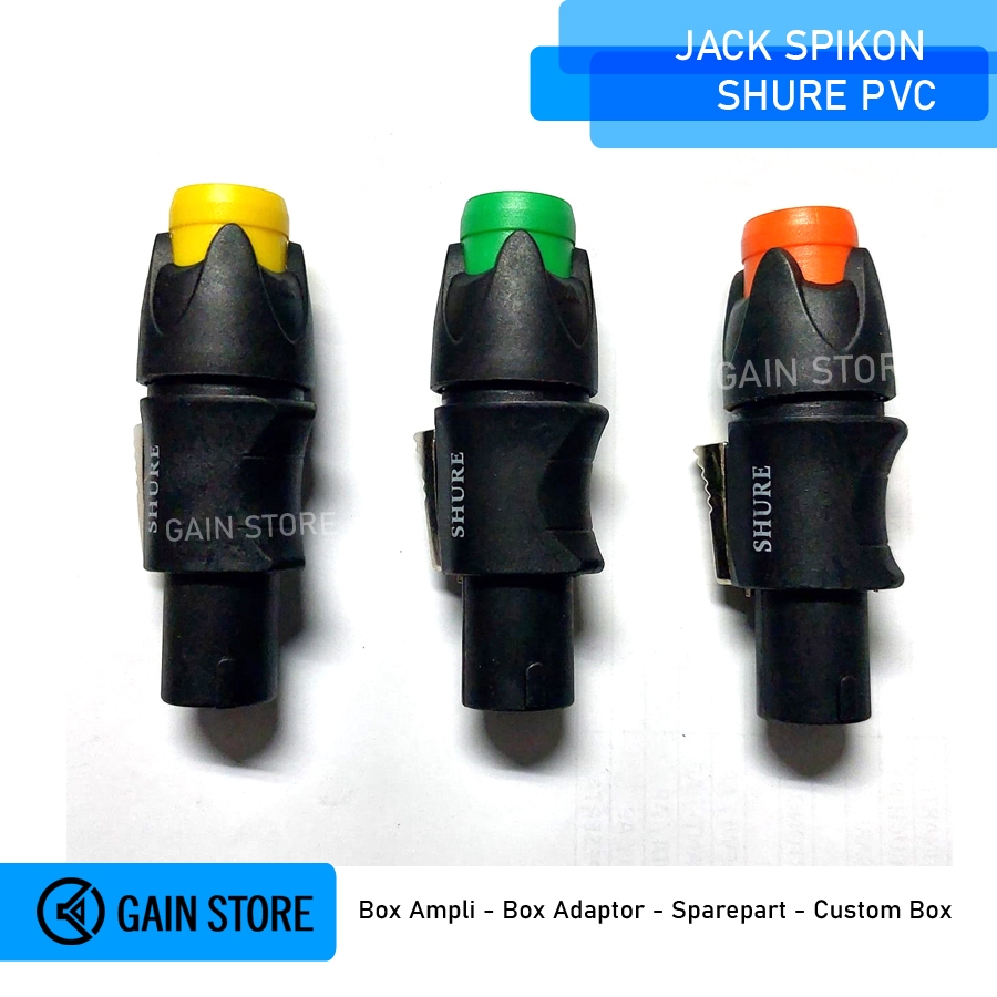 Jual JACK SPIKON SPEAKON JEK SPICON UJUNG BESI | Shopee Indonesia