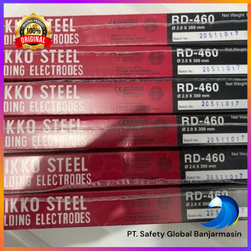 Jual Kawat Las NIKKO STEEL RD-460 2.6MM 3.2MM 4MM Harga Per 1KG | Shopee Indonesia