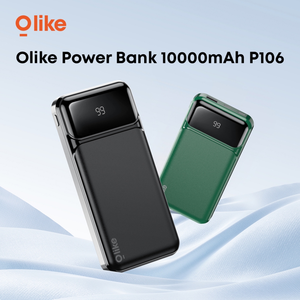 Jual OLIKE Power Bank P106 Powerbank 10000mAh With LED Dual USB-C ...