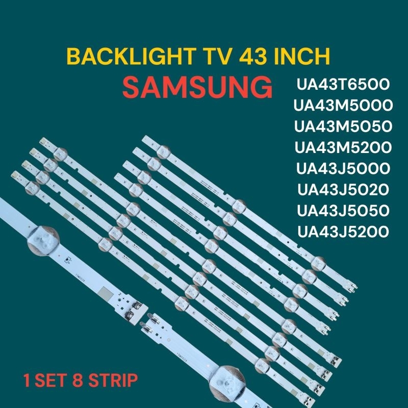 Jual backlight tv Samsung 43 inci UA43T6500 / UA43M5000 / UA43M5050 ...