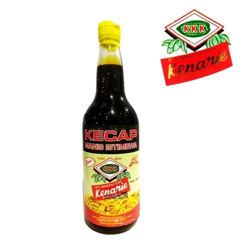 Jual KECAP MANIS ISTIMEWA 3K KENARIE - 600ML | Shopee Indonesia