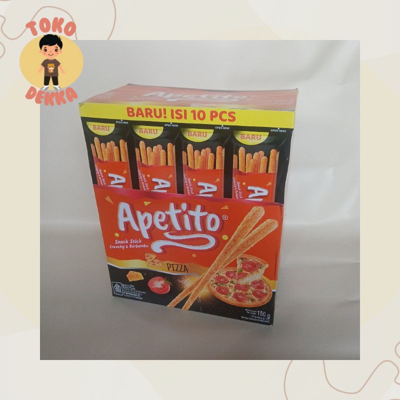 Jual Mayora Roma Apetito biskuit panjang renyah 1 box isi 10 | Shopee ...