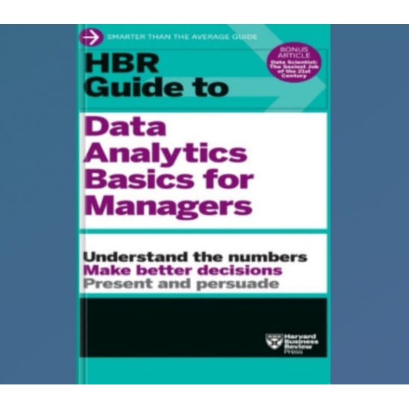 Jual Buku HBR Guide to Data Analytics Basics for Managers | Shopee Indonesia