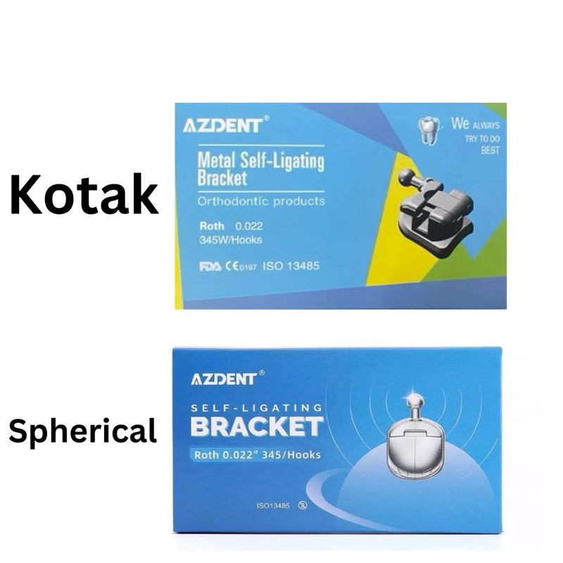 Jual BRACKET SELF LIGATING BEHEL ORTHO | Shopee Indonesia