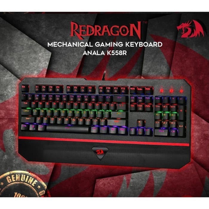 Jual Mechanical Keyboard Gaming REDRAGON ANALA K558 / OUTEMU Blue ...