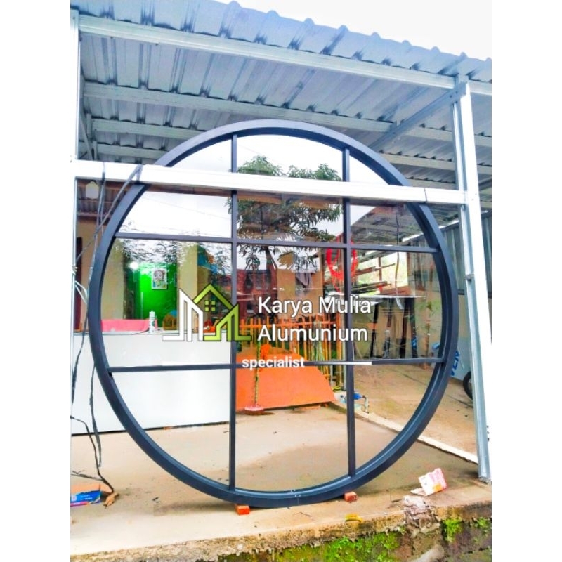 Jual jendela bulat alumunium diameter 2 meter | Shopee Indonesia