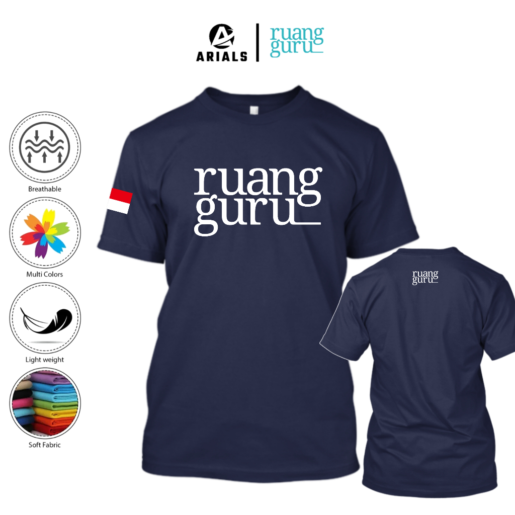 Jual Arials Kaos Baju Ruang Guru | Shopee Indonesia