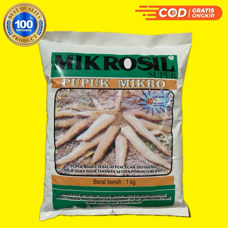 Jual Pupuk Mikrosil Singkong 1000gr / 1kg super | Shopee Indonesia