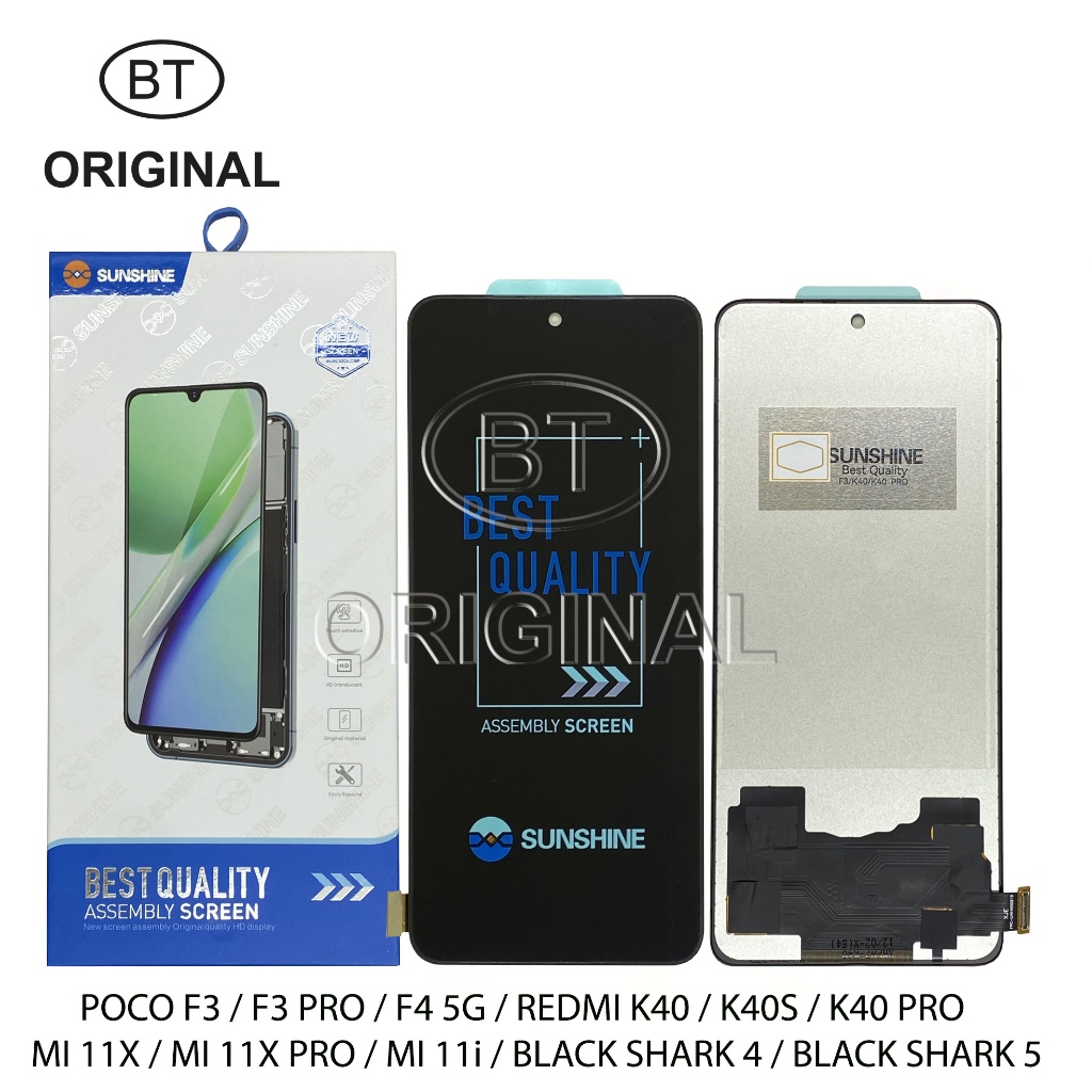 Jual LCD XIAOMI POCO F4 5G - POCO F3 PRO - POCO F3 - REDMI K40 K40S K40 PRO - MI 11X PRO - 11X ...