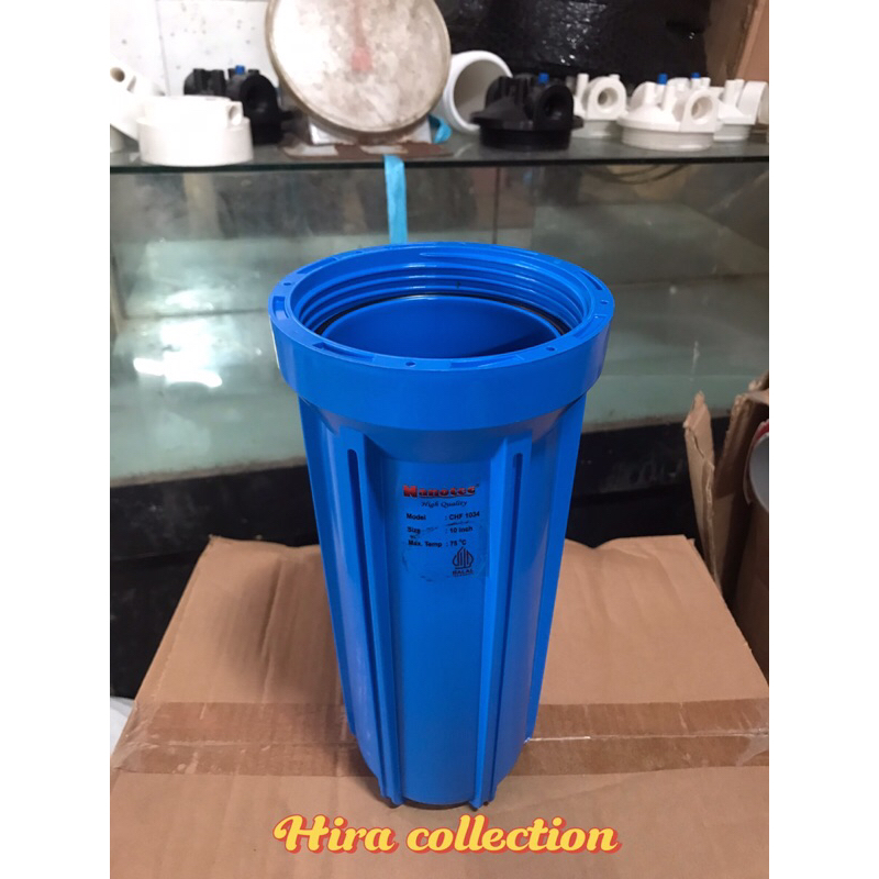 Jual Body Housing Filter Air 10” Blue/Body Housing Biru 10 inch NANOTEC ...