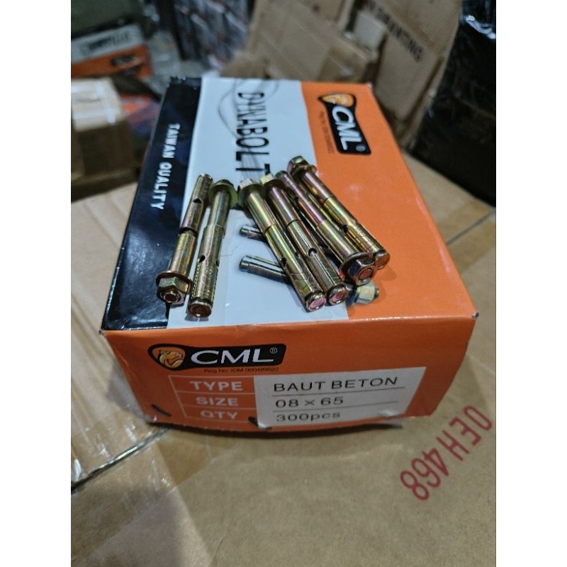 Jual 1pcs 8 x 65 Baut Dynabolt Dinabolt Tembok Beton CAMEL 8x65 ...