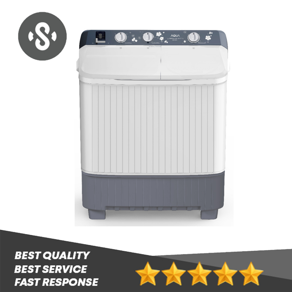 Jual AQUA Mesin Cuci 2 Tabung 7KG QW 7011HT / QW7011HT / QW-7011HT Twin Tube | Shopee Indonesia
