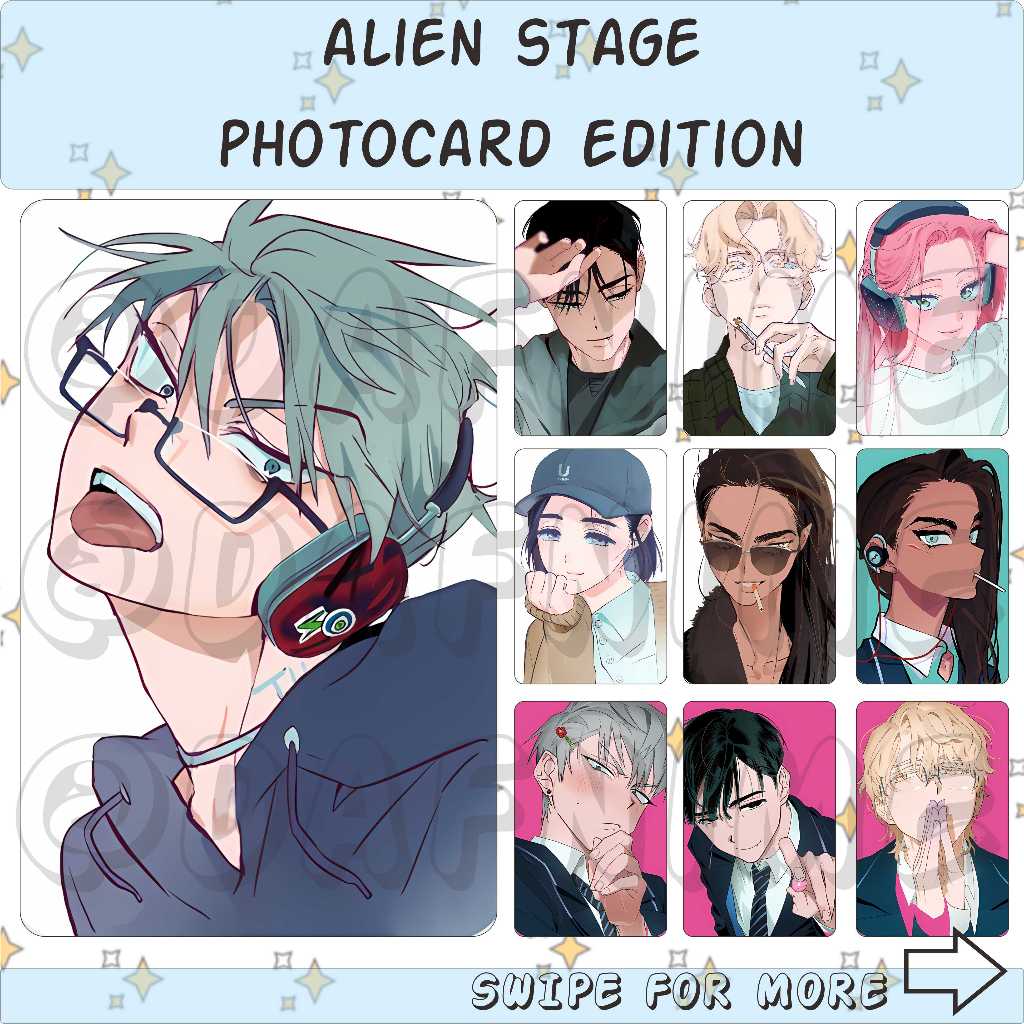 Jual ALIEN STAGE PHOTOCARD ANIME | Shopee Indonesia