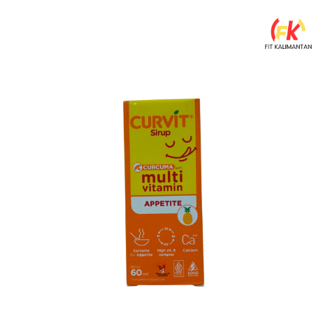Jual Curvit Sirup Multivitamin 60 mL | Shopee Indonesia