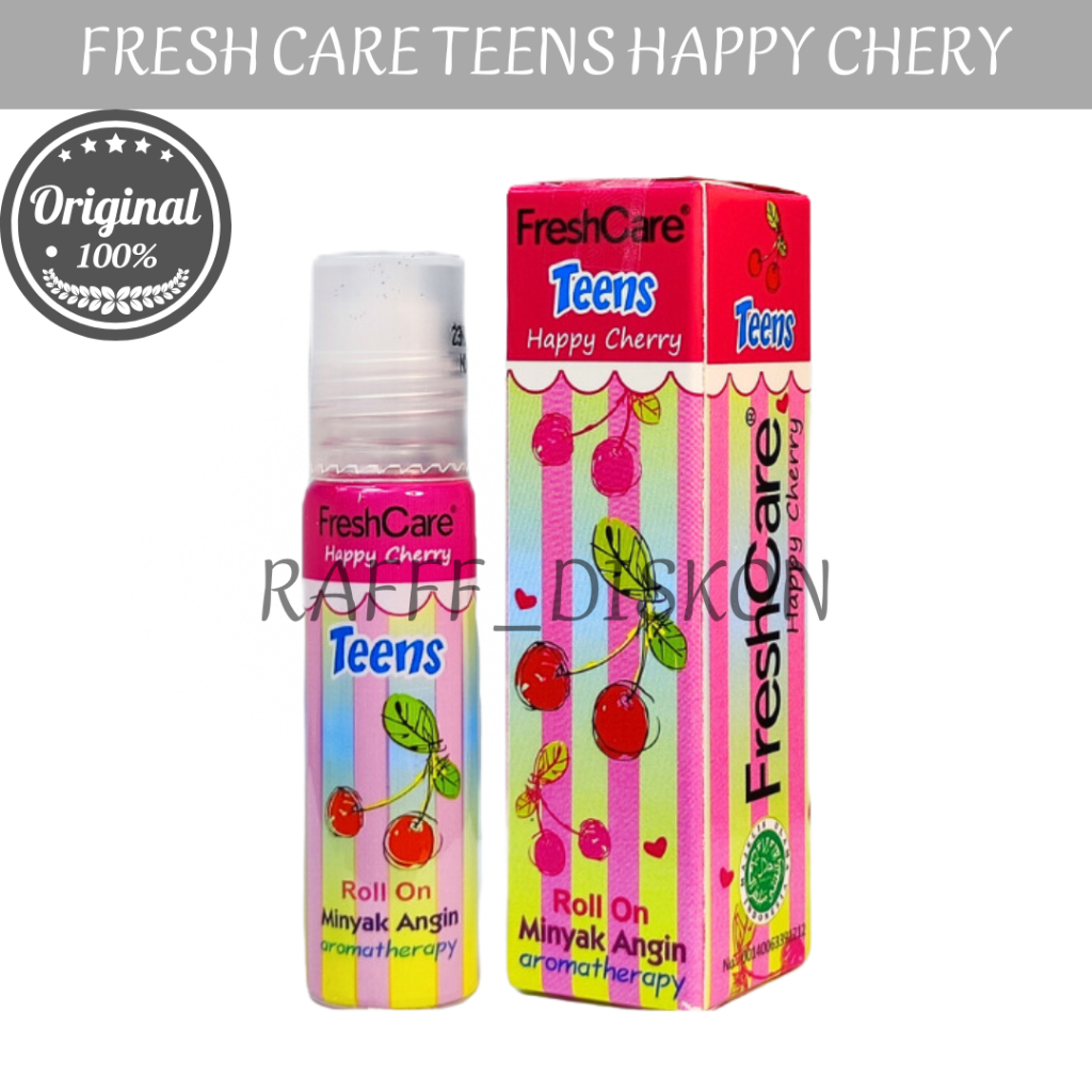 Jual FRESHCARE TEENS HAPPY CHERRY 10 ML | Shopee Indonesia