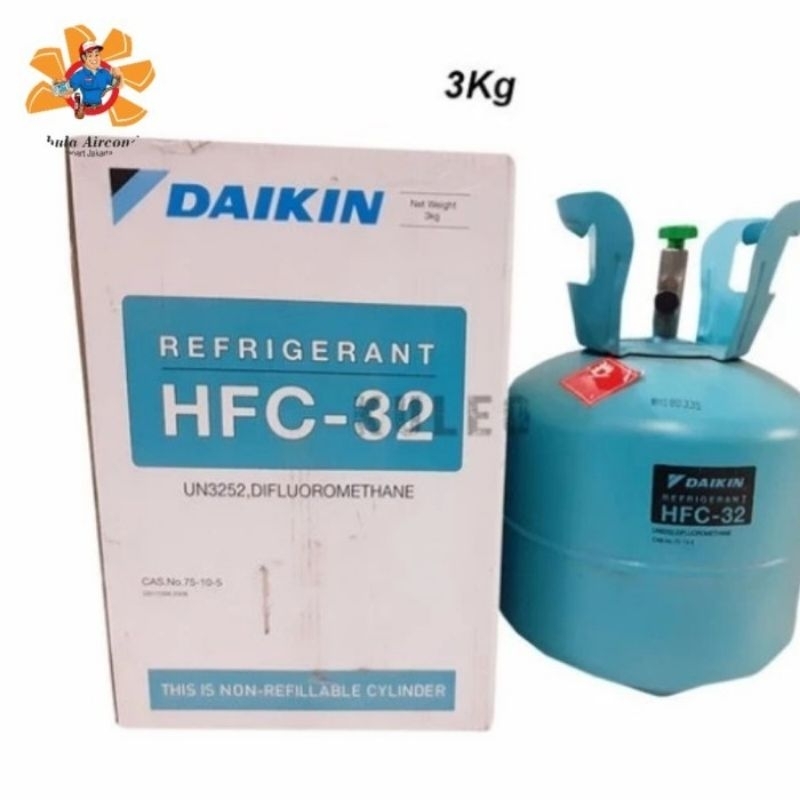 Jual Refrigerant R32 Original Daikin isi 3 kg | Shopee Indonesia