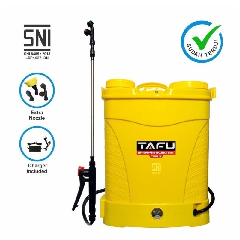 Jual sprayer elektrik TAFU TYPE 3 (SUPPLIER PT.CBA) | Shopee Indonesia