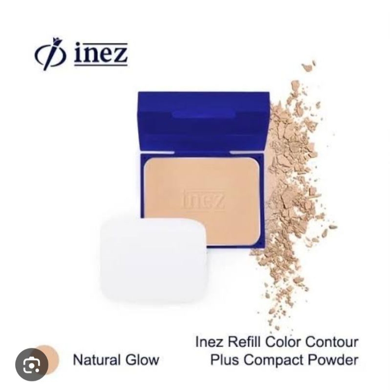 Jual Inez Refil Compact Powder (01. Natural Glow) | Shopee Indonesia