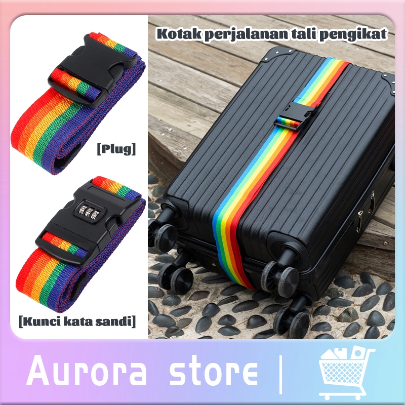 Jual Tali Pengikat Koper Luggage Belt Strap Tali Koper Silang Ganda ...