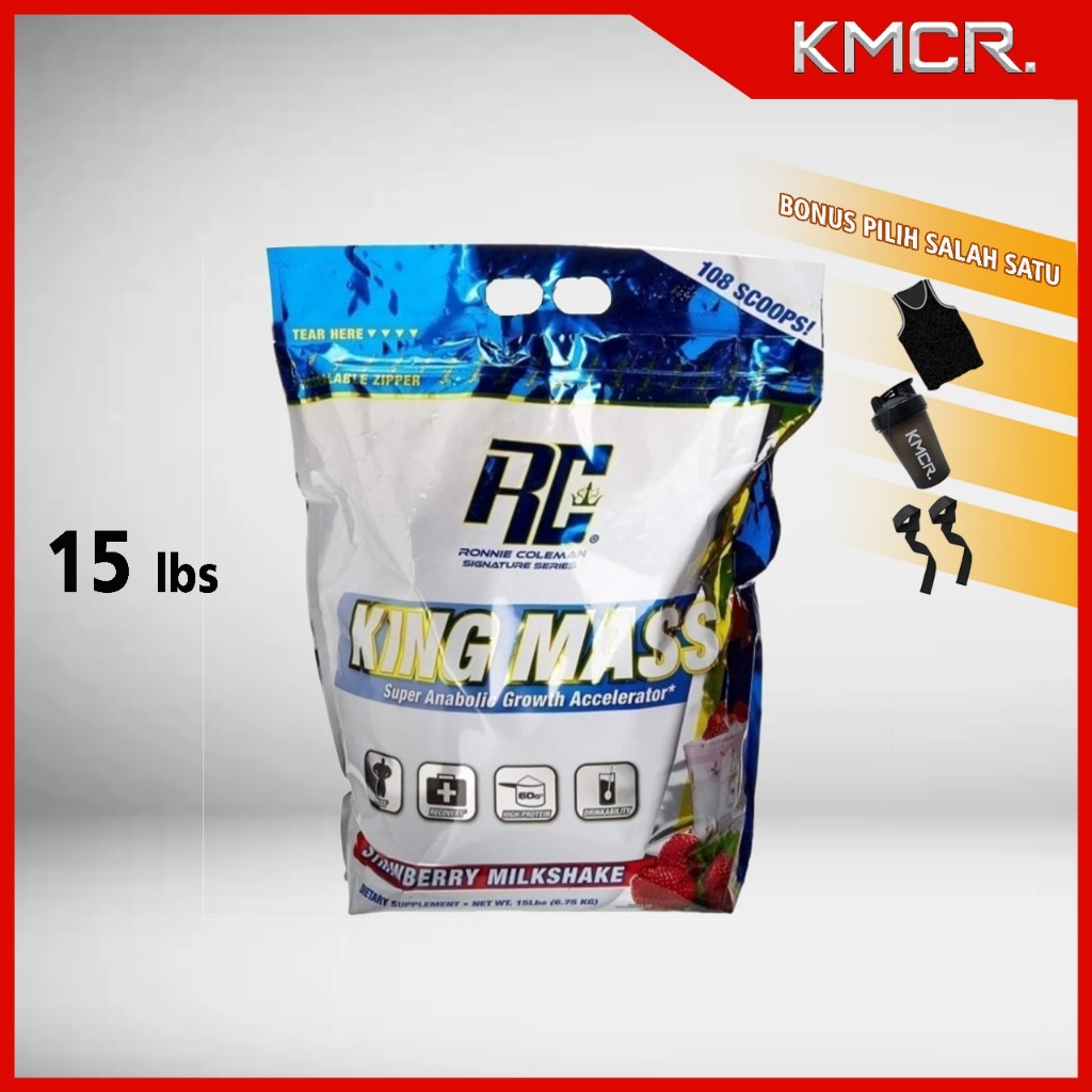 Jual RONNIE COLEMAN RC KING MASS GAINER 15 Lbs KINGMASS - KMCR ...