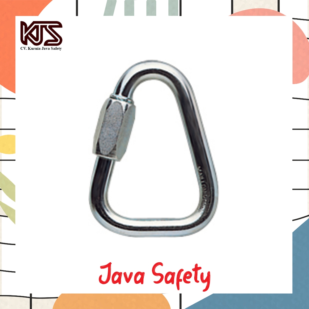 Jual Petzl Delta | Quick link Petzl | Petzl delta | triangular steel ...